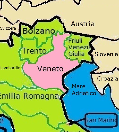 Veneto - geografia per scuola media